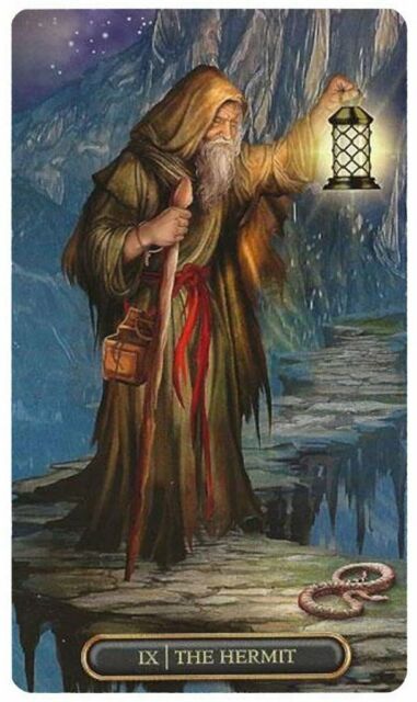 The Hermit Tarot Card - Tarot Decks