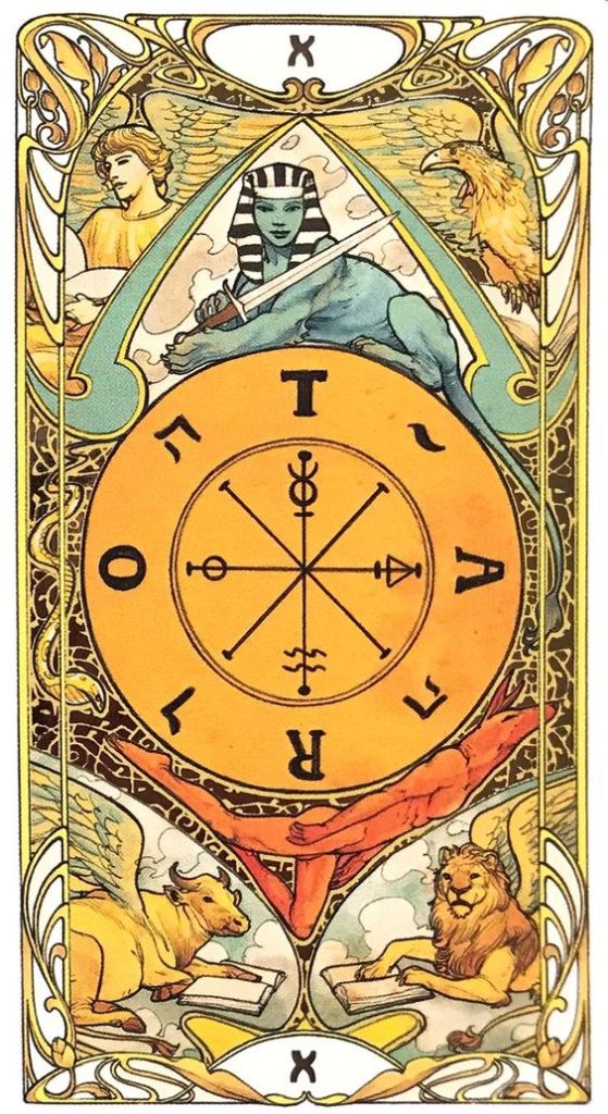 The Wheel of Fortune Tarot Card - Tarot Decks